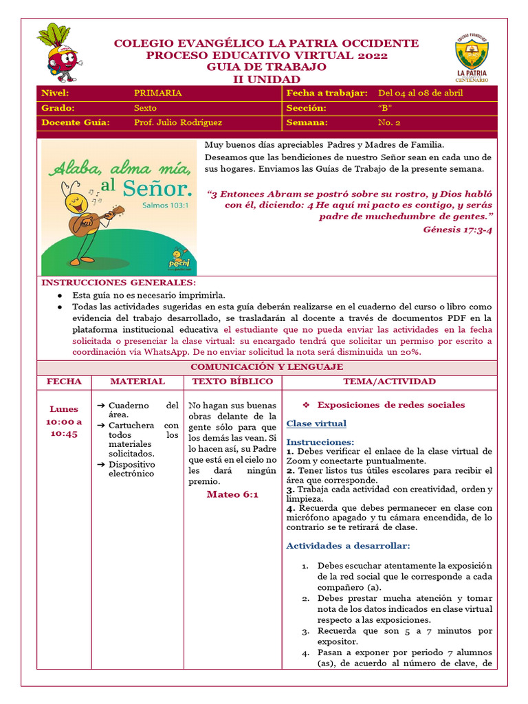 Hojas de Trabajo | PDF