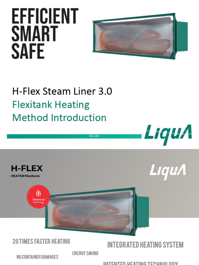 LiquA H-Flex Steam Liner 3.0 Presentation 201109 | PDF | Steam | Water