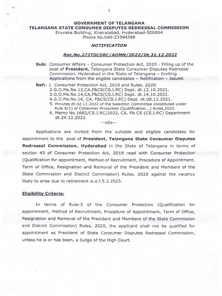 09 01 2023 TG President | PDF