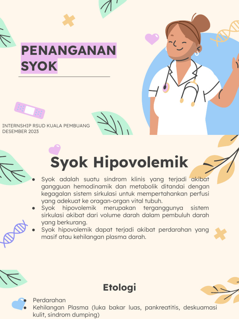 Tatalaksana Syok | PDF