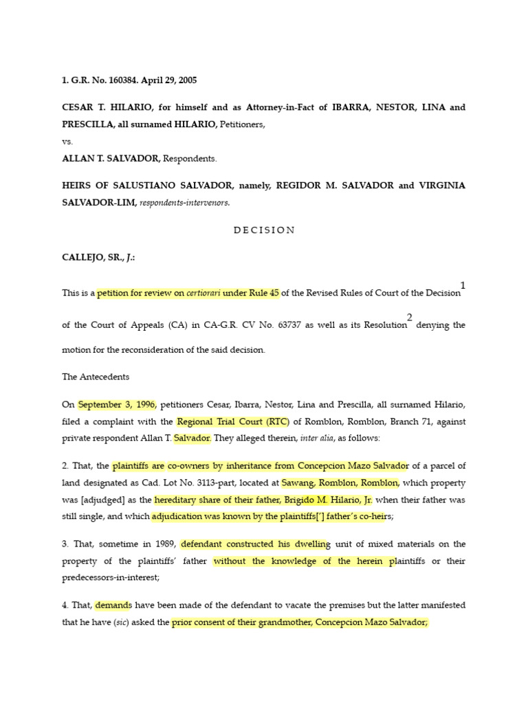 Property Full Text Cases - Ownership | PDF | Lawsuit | Public Sphere