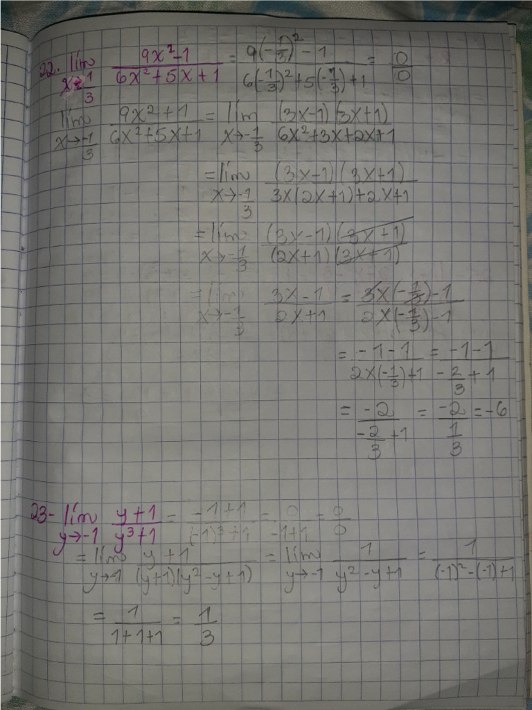 EJERCICIO#18 22-36 Conamat Cálculo Diferencial | PDF