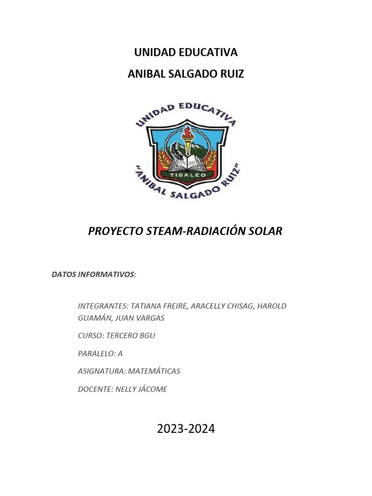Proyecto Steam Mate | PDF | Protector solar | Dom
