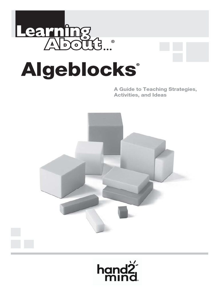 Algeblocks | PDF