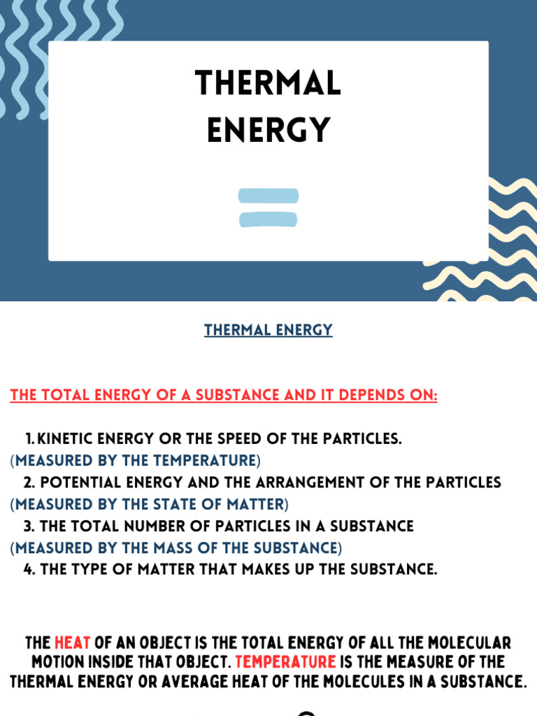 Thermal Energy Transfer | PDF | Heat | Heat Transfer