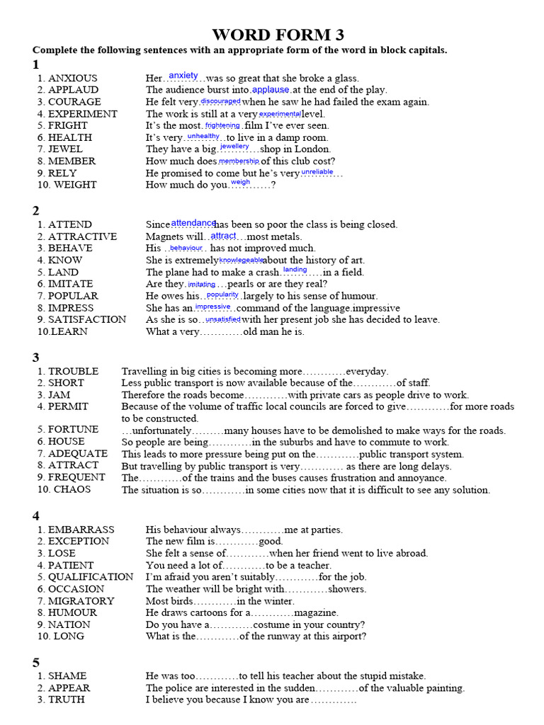 (tailieudieuky.com) 500 câu WORD FORM luyện đội tuyển HSG Tiếng Anh 9 ...