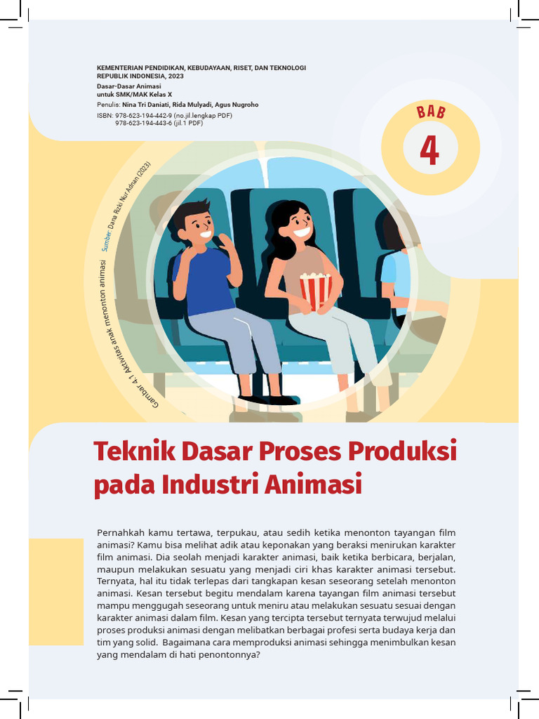 Book ANM 4 Teknik Dasar Proses Produksi Pada Industri Animasi | PDF ...