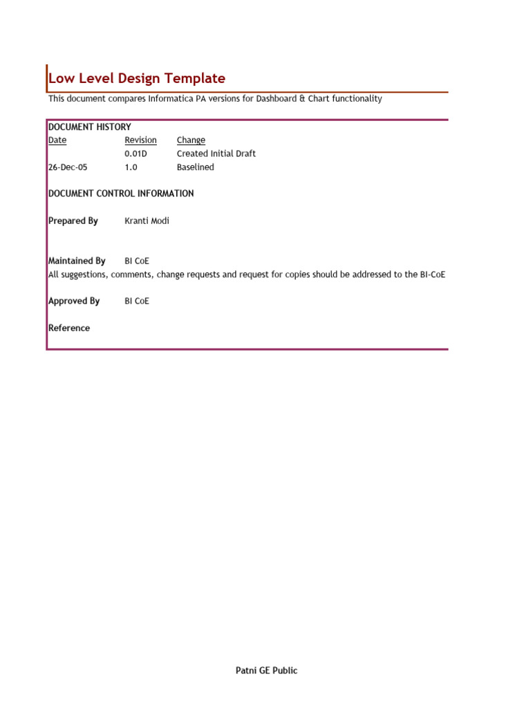 Low Level Design | PDF | Computer File | Data Warehouse
