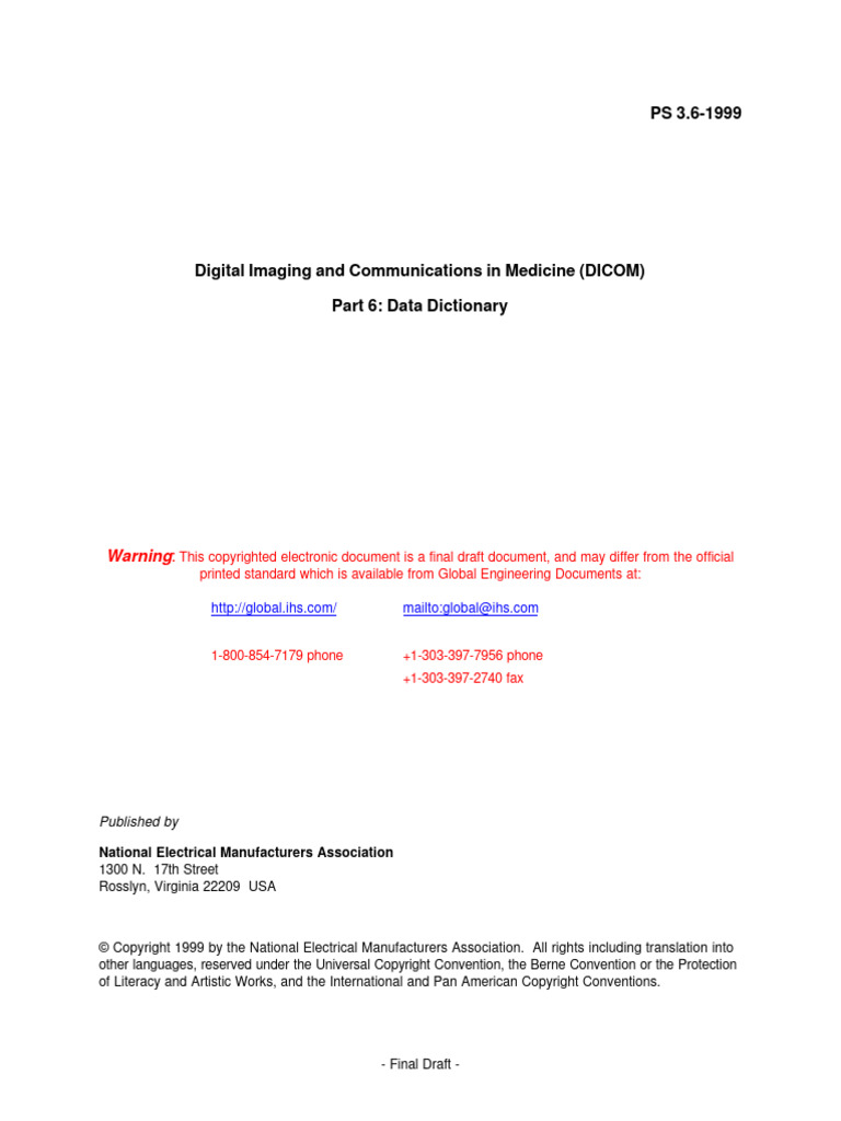 Dicom Tags | PDF | Computing