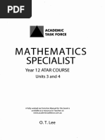 Level 3 Calculus Formula Sheet 2024 | PDF | Geometry | Euclidean Geometry