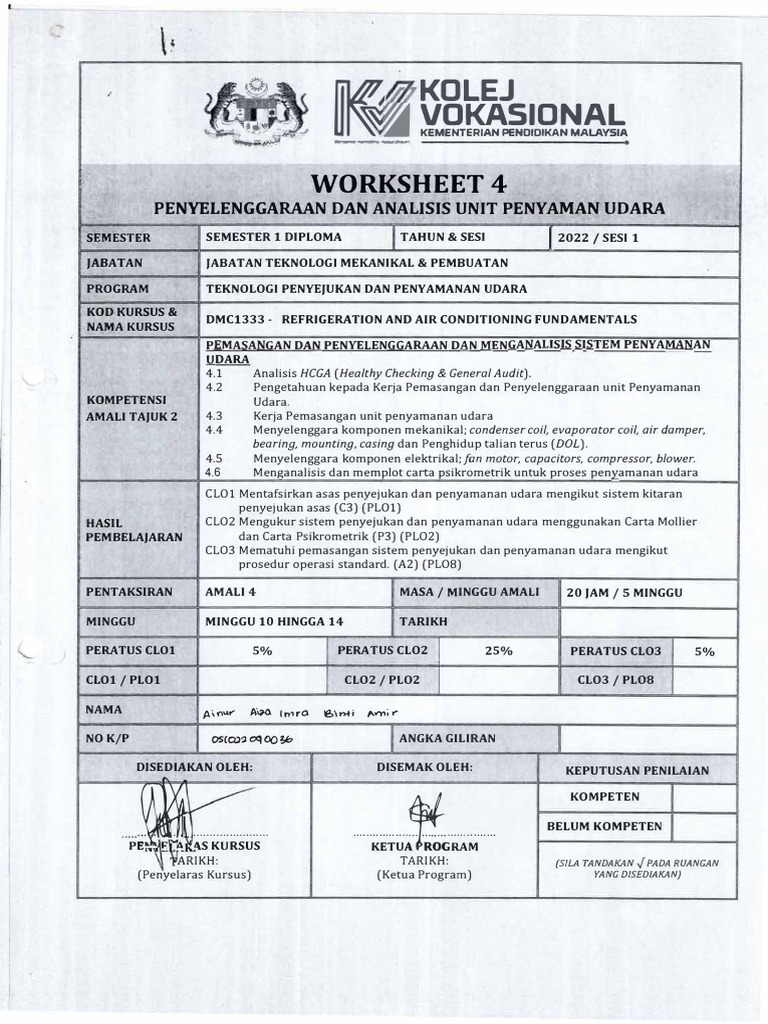 Worksheet 4 | PDF