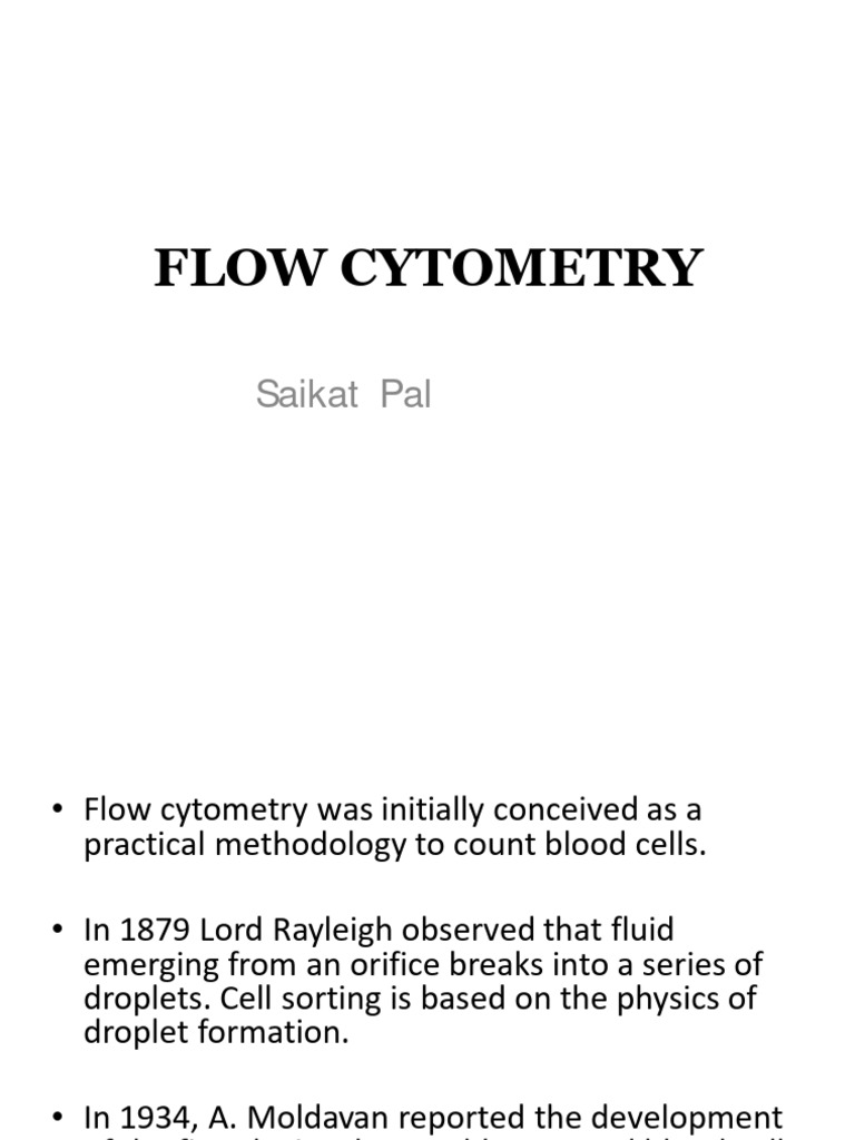 Flow Cytometry | PDF | Flow Cytometry | Cytometry