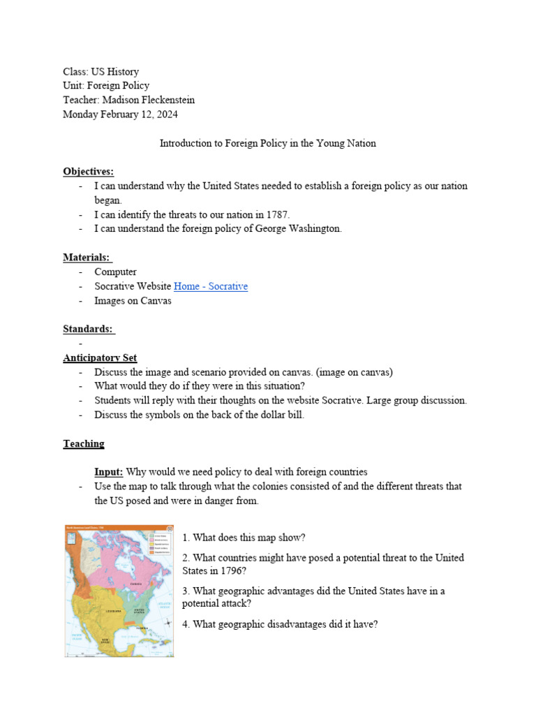 Week 2 Lessons | Download Free PDF | Teachers | John Adams