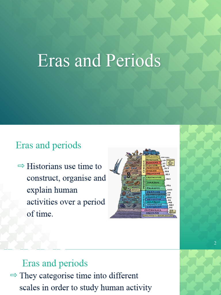 Lesson 4 Eras and Periods | PDF | Anno Domini | Common Era