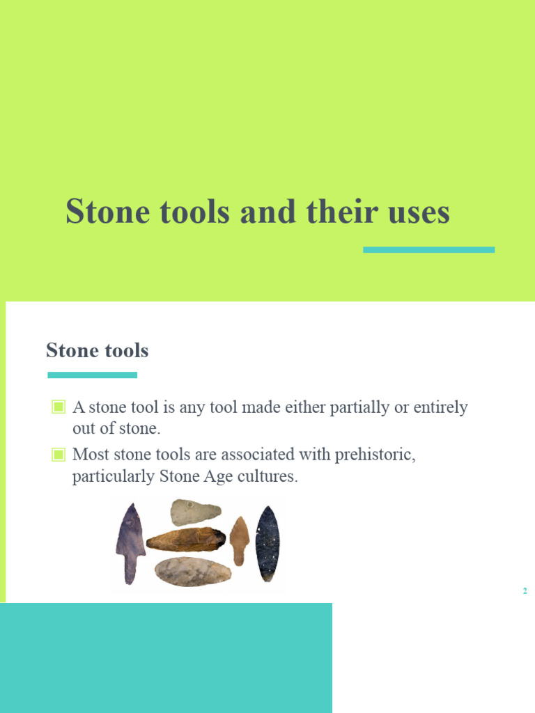 Lesson 8 and 9 Stone Age Tools and Art | PDF | Stone Age | Archaeology