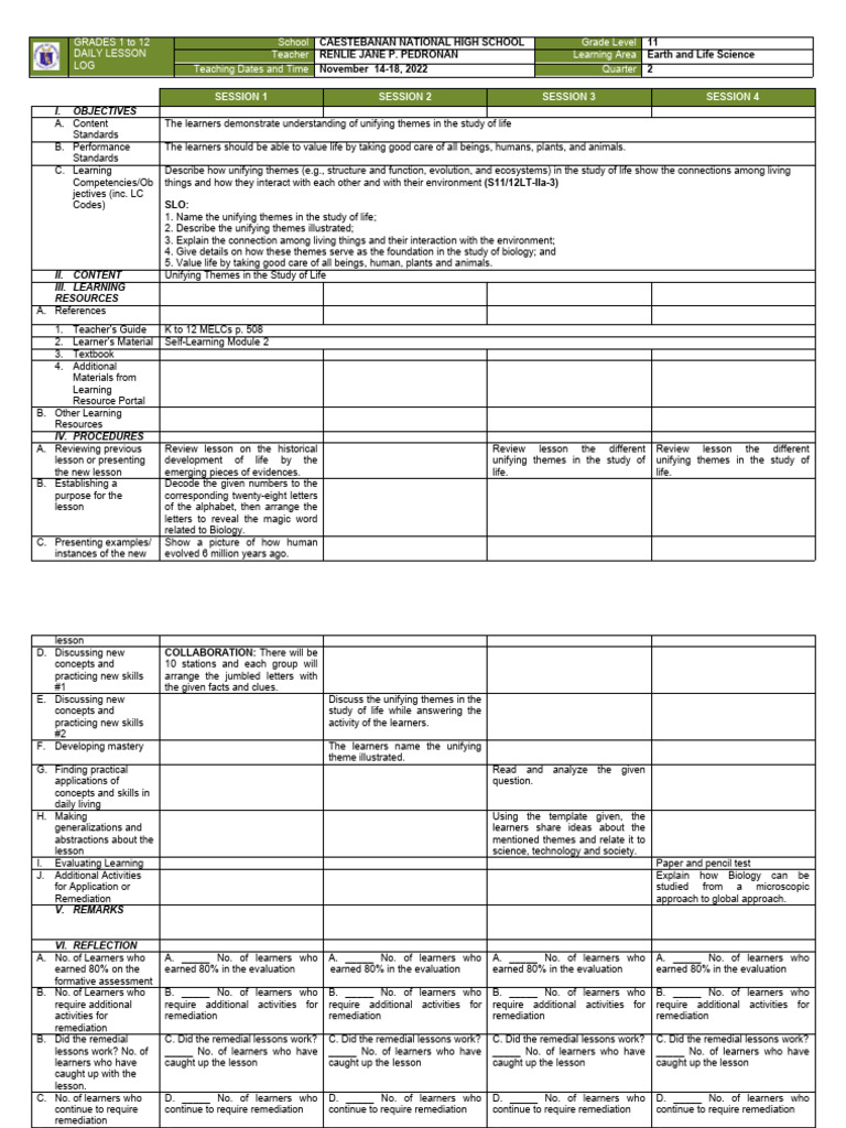 Els W2 | PDF | Learning | Life