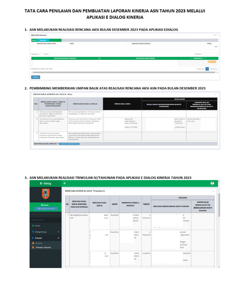 Tutorial Penilaian TW 4, Tahunan | PDF