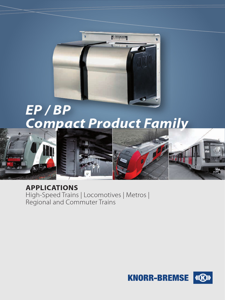 BPEP Compact P 1260 EN | PDF | Brake | Actuator