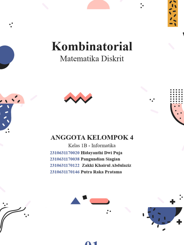 Kombinatorial - Kalkulus | PDF | Seni & Disiplin Bahasa | Sains & Matematika