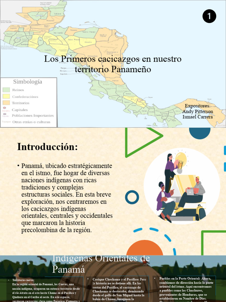 Cacicazgos Sobre Los Indigenas Orientales | PDF | Panamá | Pueblos ...