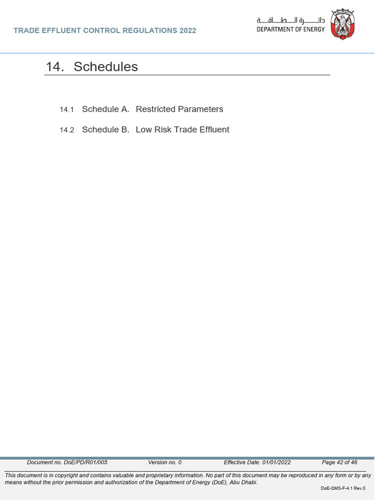 Trade Effluent Control Regulations 2022 | PDF | Chemical Engineering ...