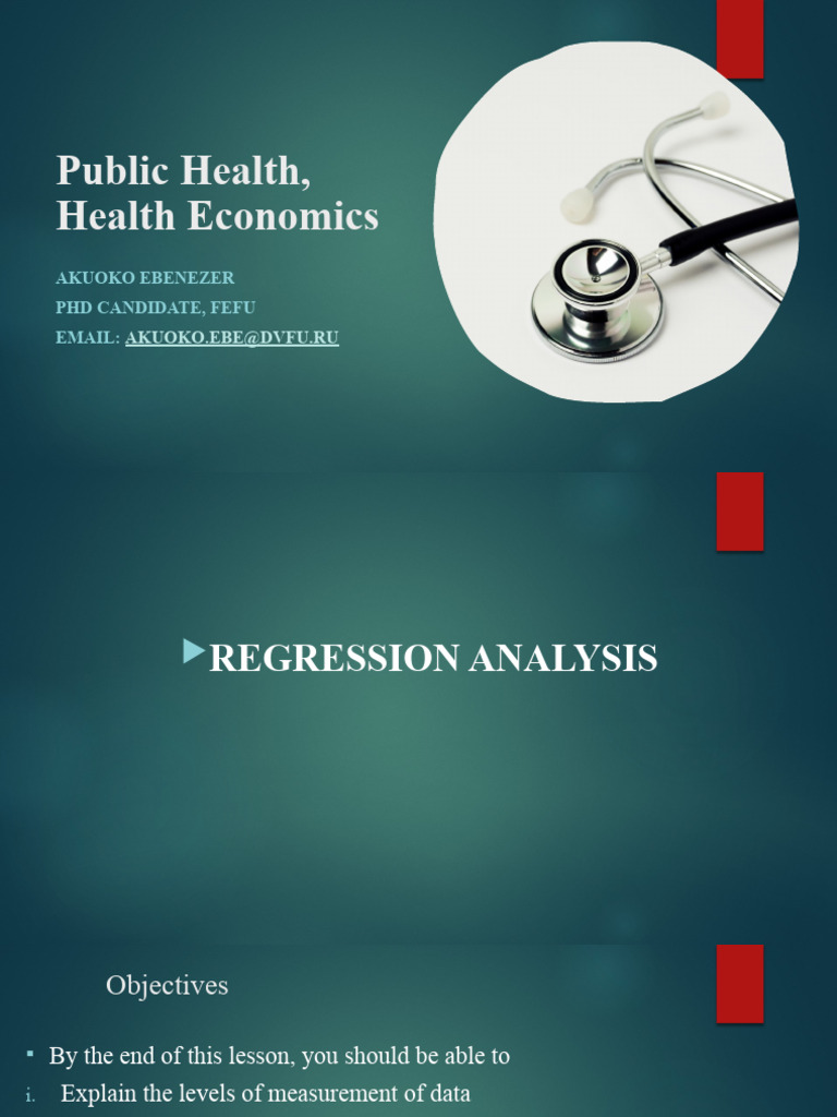 Regression Analysis for Researchers | PDF | Regression Analysis | Level ...