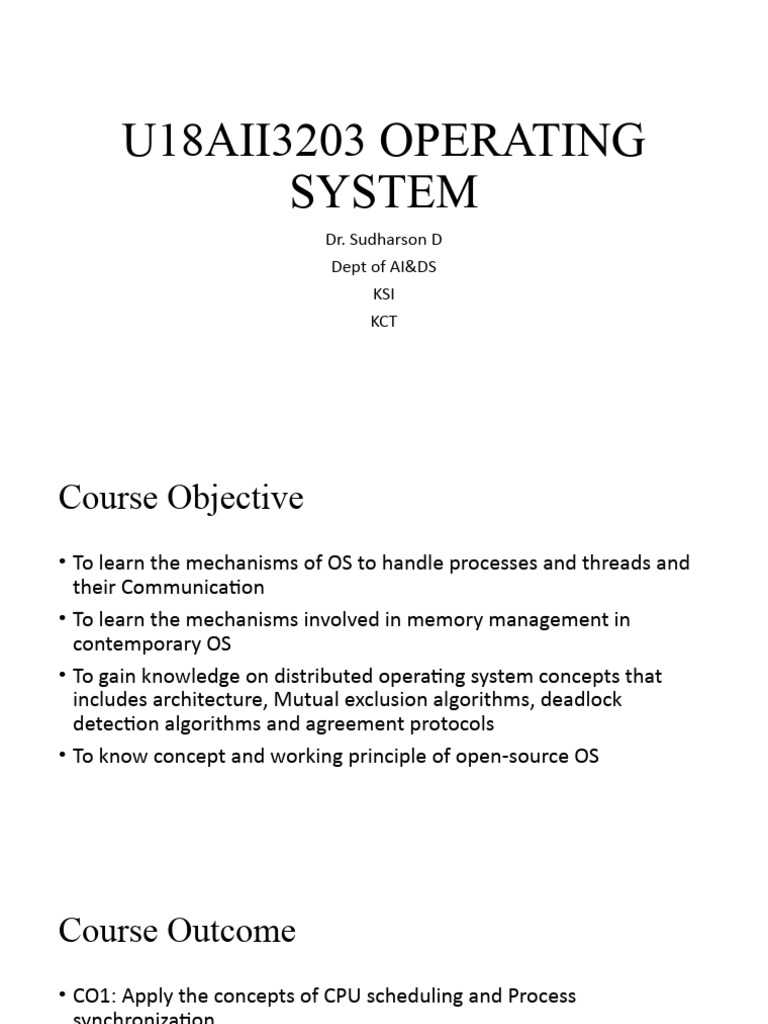 Os Unit1 Pdf Process Computing Scheduling Computing 1867
