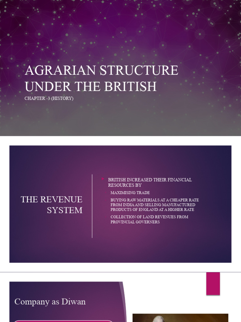 Agrarian Structure Under The British | Download Free PDF | Economies