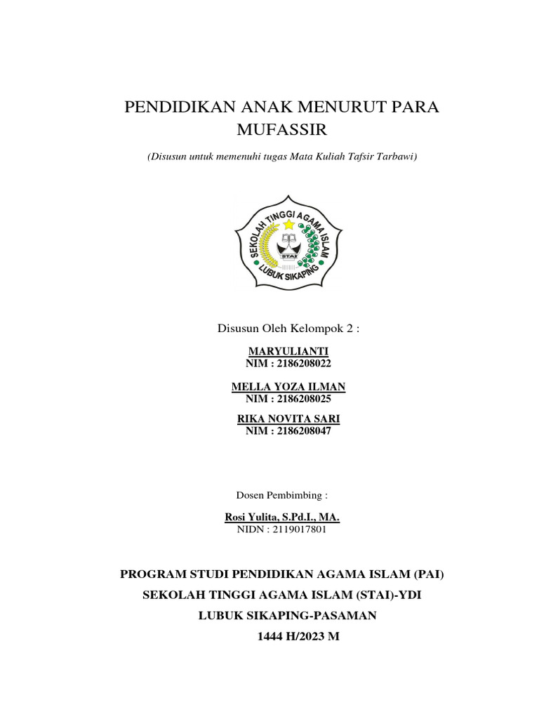 Cover, KP, DI Buk ROSI | PDF