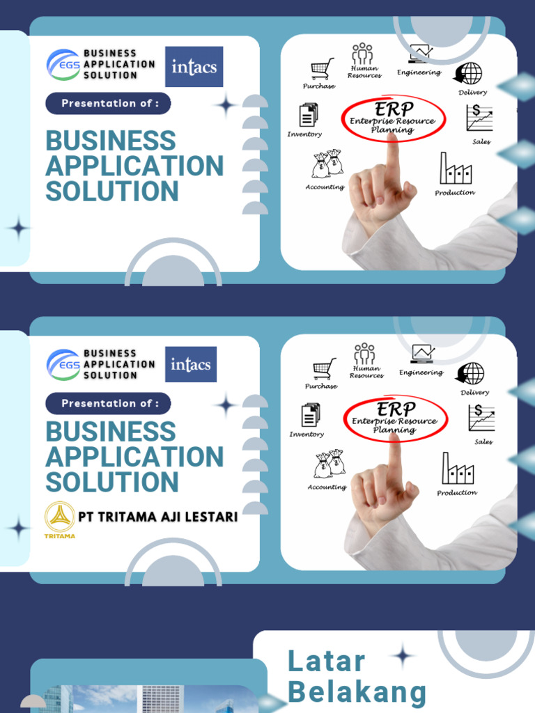Business Application Solution EGS - Intacs | PDF | Qr Code | Point Of Sale