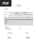 Form Laporan Rekapan Pelayanan SKP | PDF