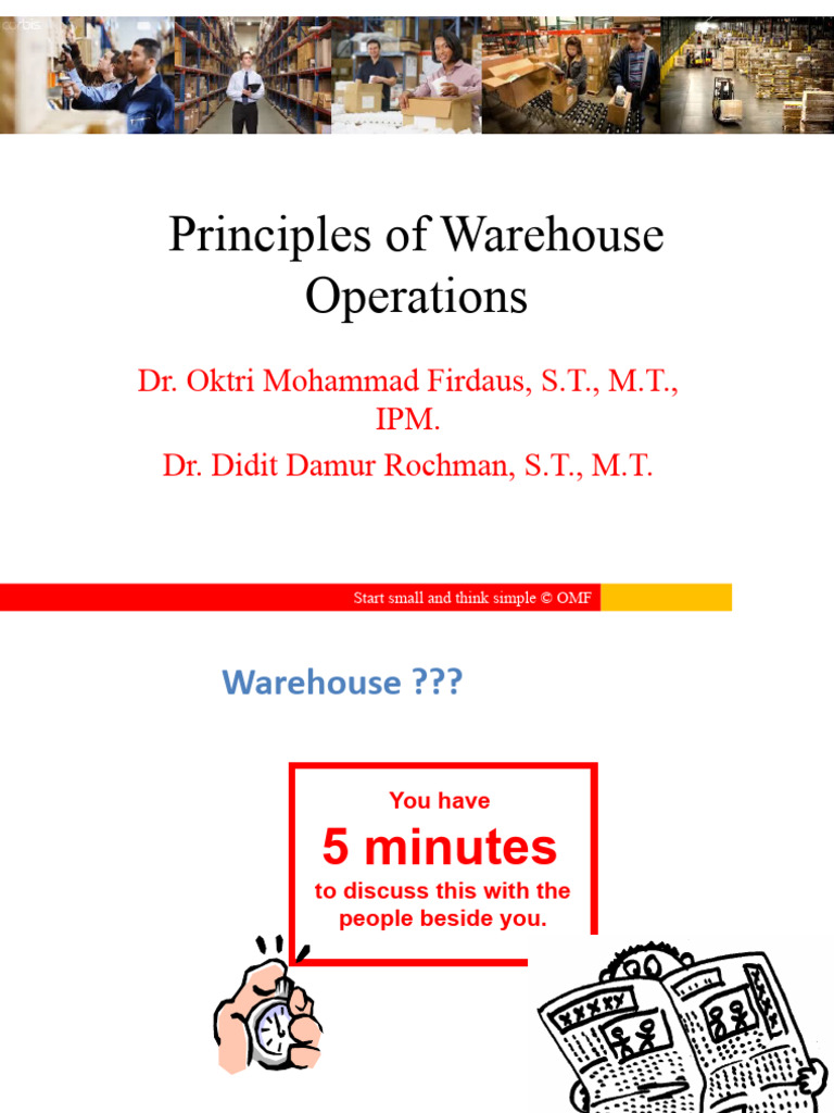 01 - Principles of Warehouse Operations | PDF