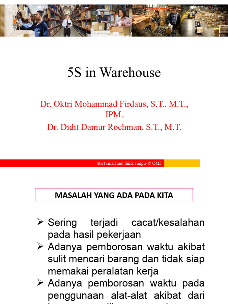 Penerapan 5S untuk Efisiensi Gudang | PDF