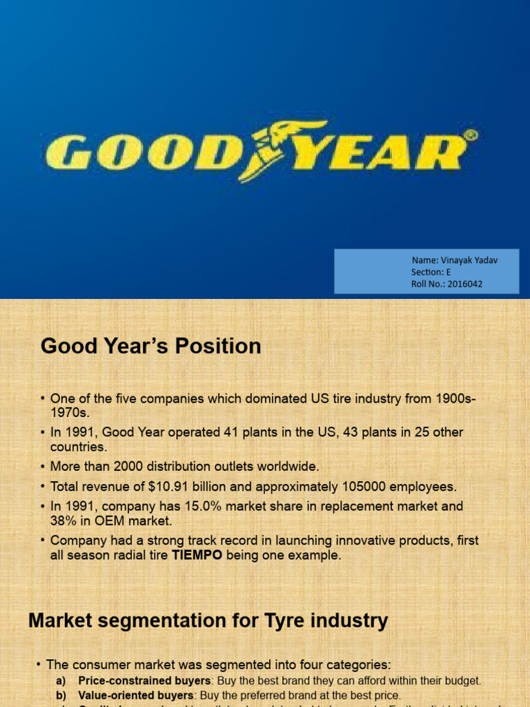 Goodyear | Download Free PDF | Brand | Franchising