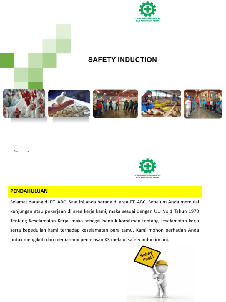 Materi Safety Induction | PDF