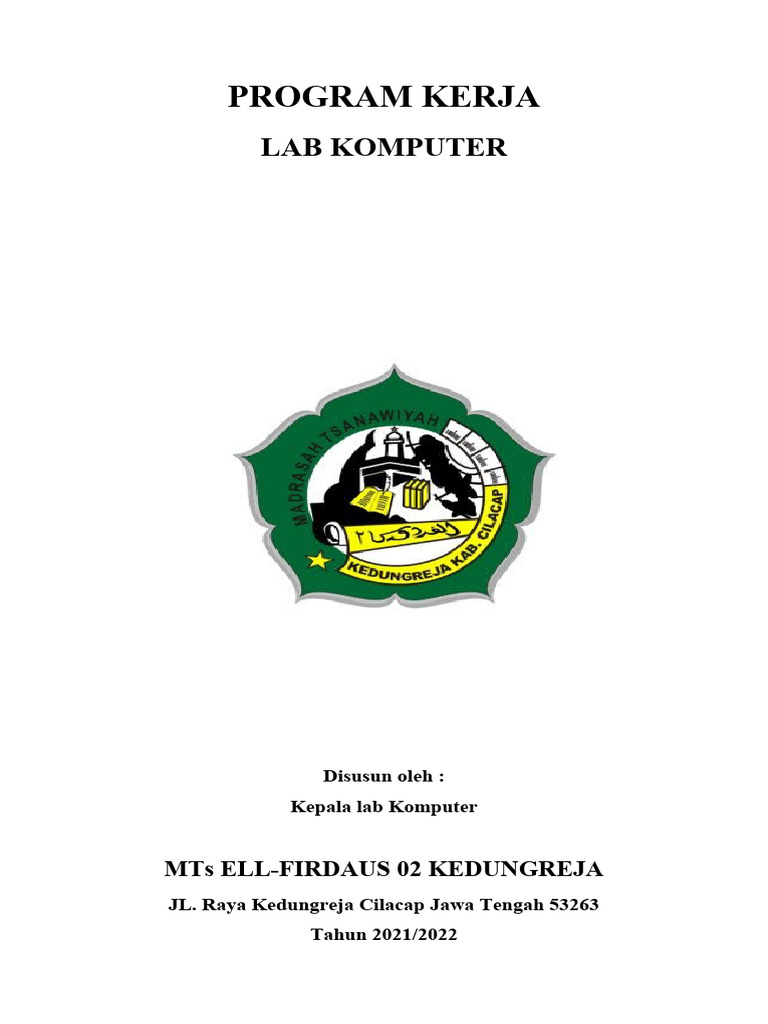 Program Kerja Lab. Komputer | PDF