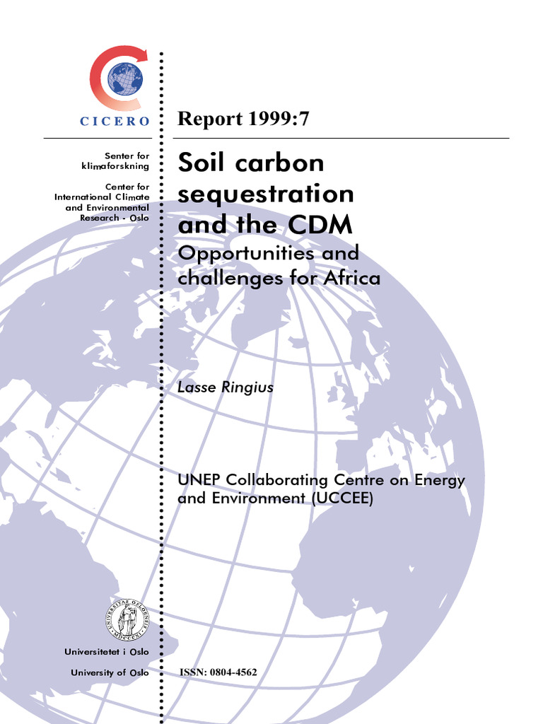 Soil Carbon Sequestration and The CDM | PDF | Clean Development ...