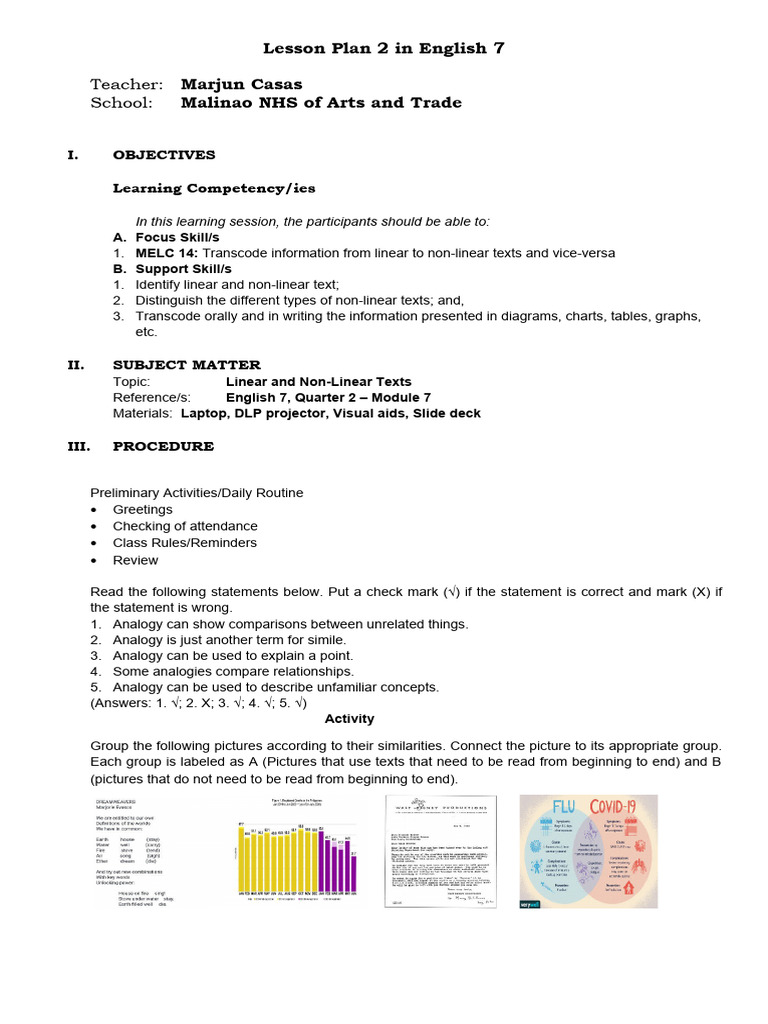 Grade 7 - LP 2 (Malinao NHSAT) PaHa | PDF | Influenza | Infographics