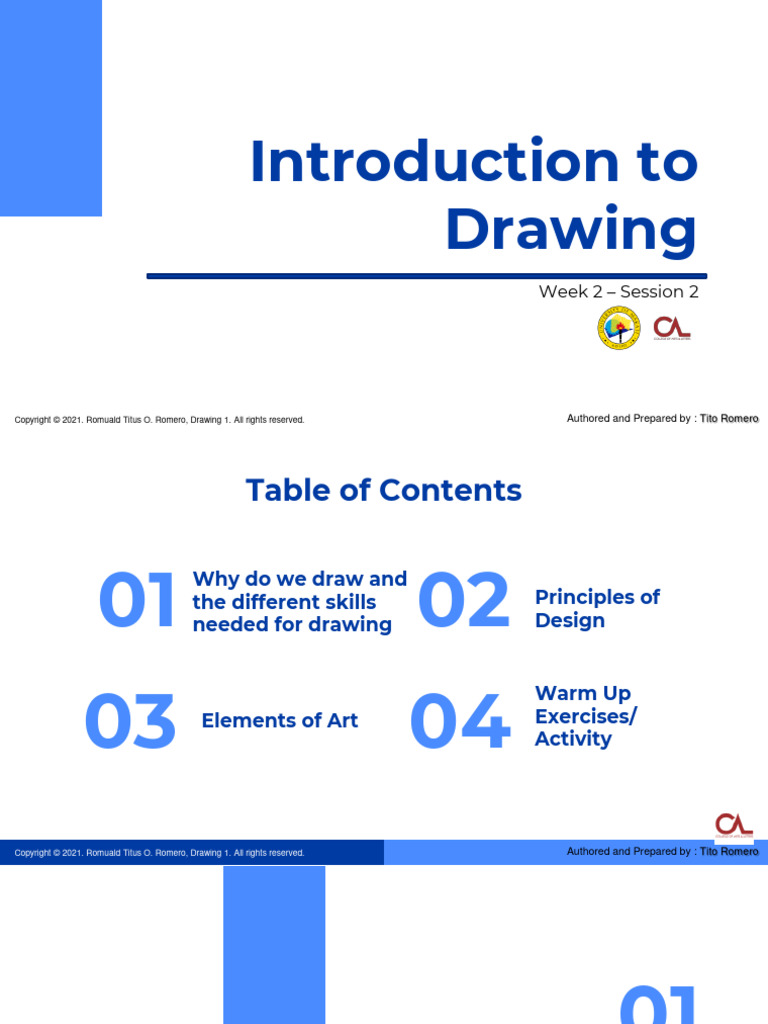 Introduction To Drawing | Download Free PDF | Drawing | Composition ...