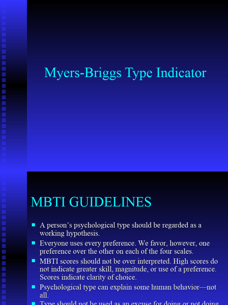 MBTI | PDF | Communication | Feeling