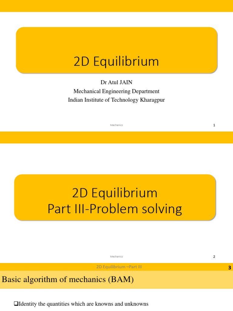 2D Equilibrium III | PDF | Equations | Chemical Equilibrium