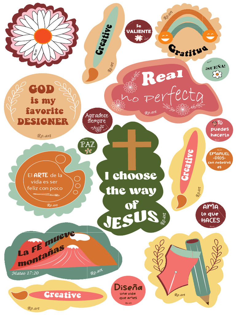 Tarjeta y Stikers | PDF