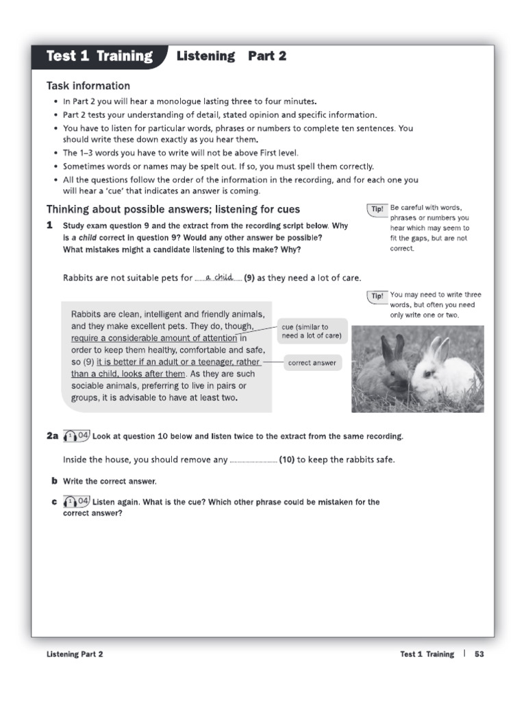 First Trainer Six Practice Tests With Answers With Audio 2nd Edition ...