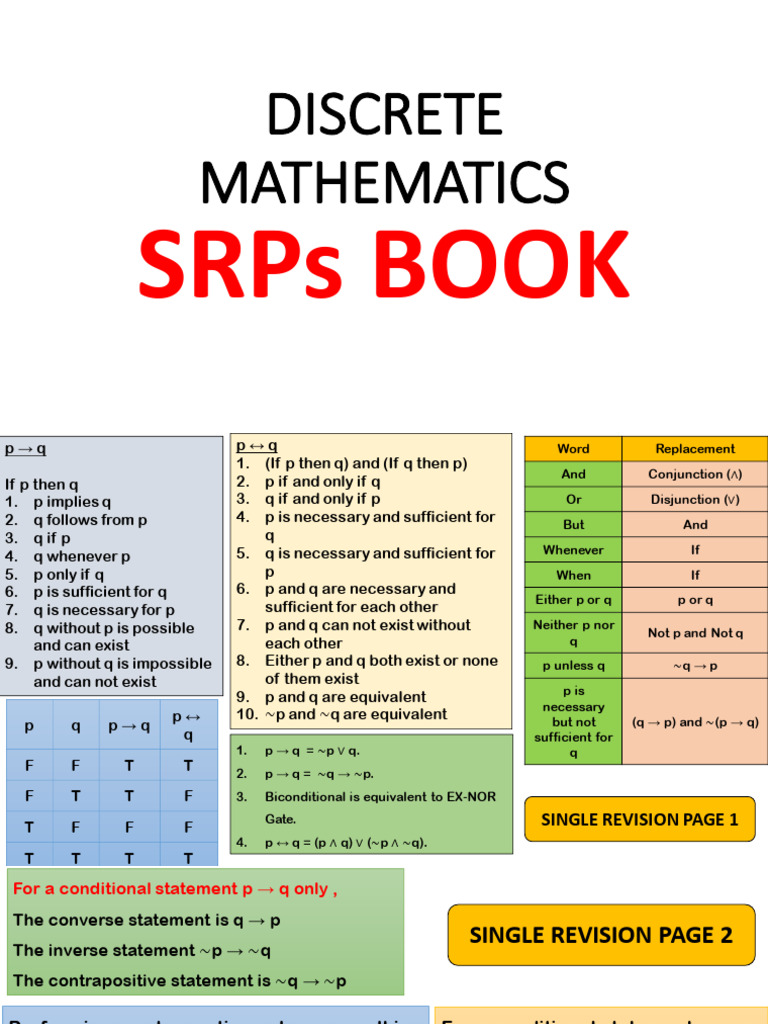 DM SRP | PDF | Mathematical Relations | Graph Theory