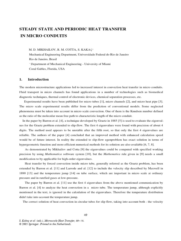 Ch-3 | PDF | Fluid Dynamics | Heat Transfer