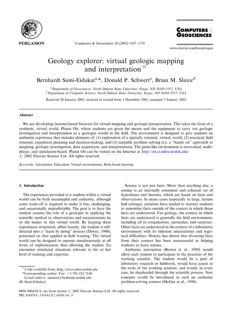 Geology Explorer Virtual Geologic Mapping | PDF | Geology | Rock (Geology)