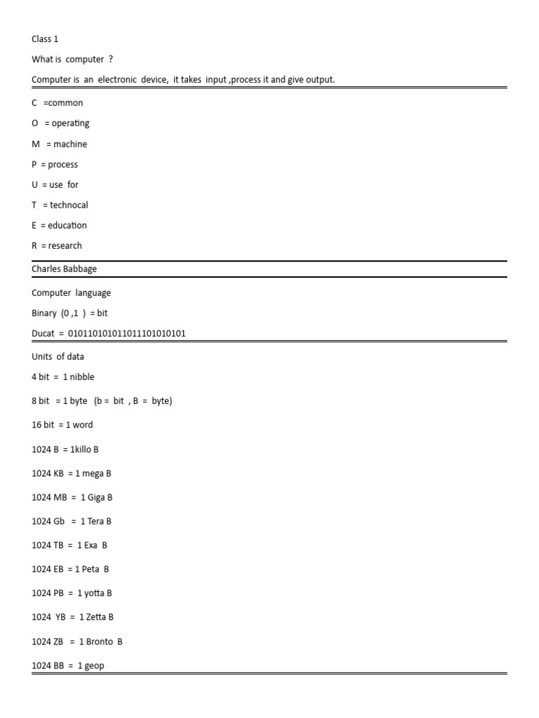 Class 1 Intro of Linux | PDF | Linux | Operating System