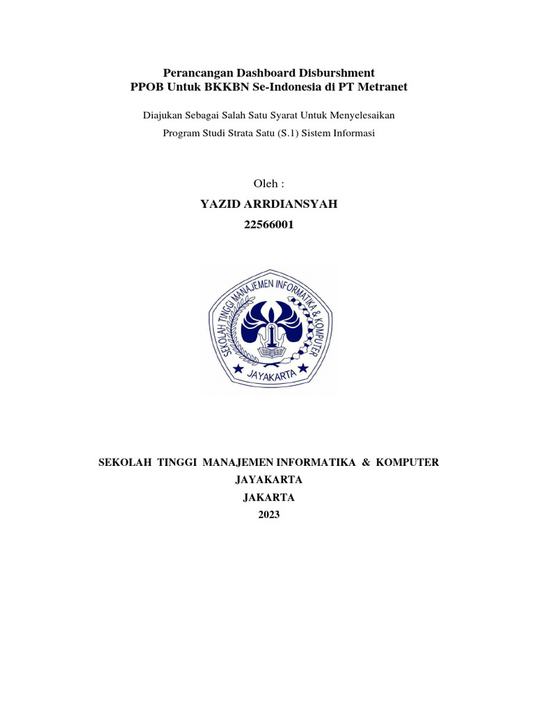 Dashboard Disburshment PPOB BKKBN Metranet | PDF