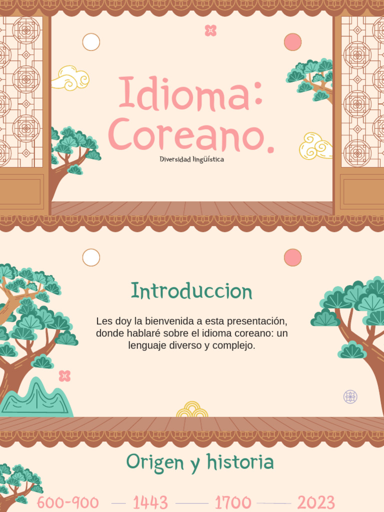 Historia y características del coreano | PDF | Lenguaje Koreano | Corea ...