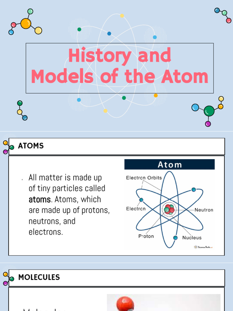 History of An Atom | PDF | Atoms | Electron